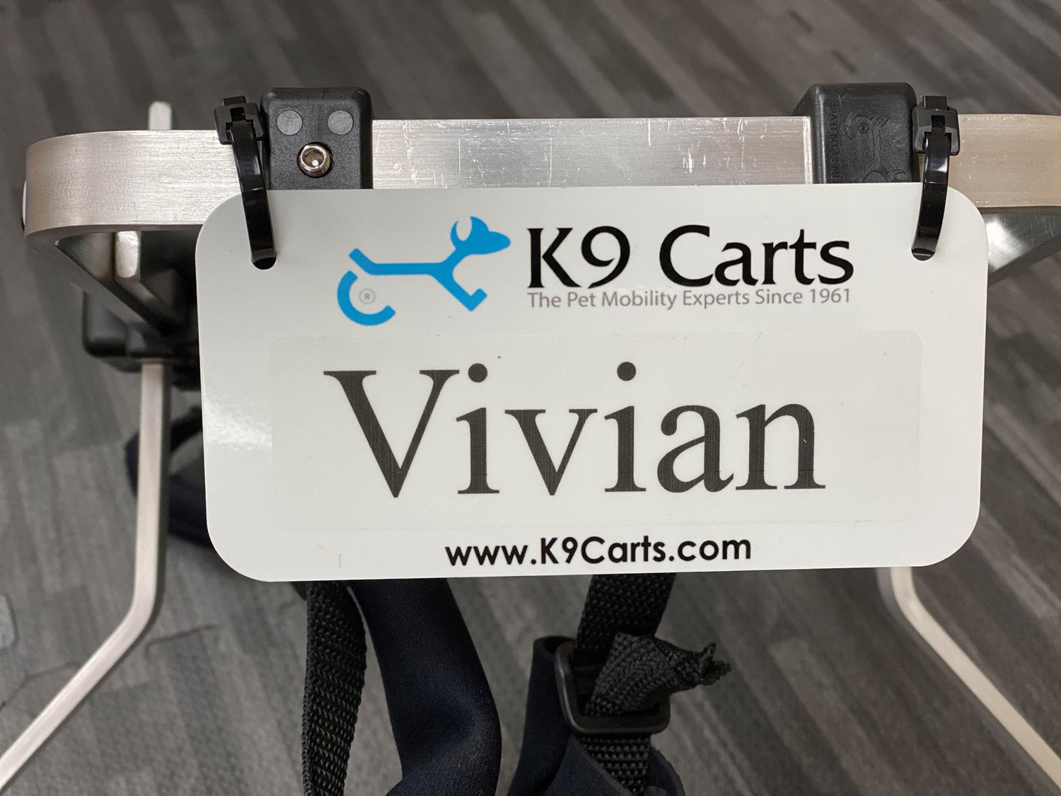 Licence Plate - K9 Carts